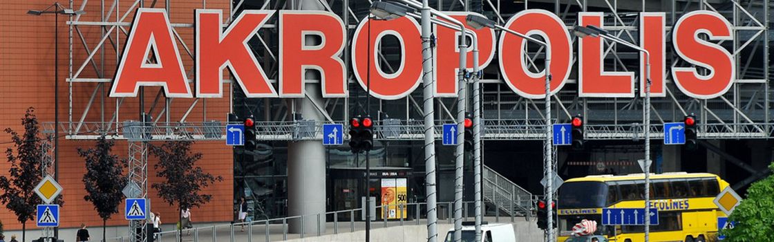First project for ViaDirect in Lithuanie for the Akropolis shopping center